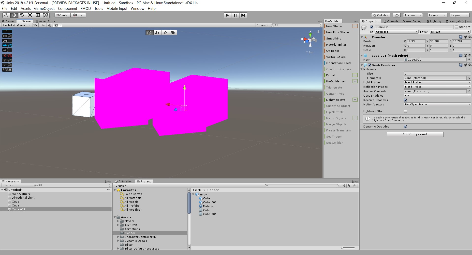 Blender to Unity importer: a quick primer - Cosmocat
